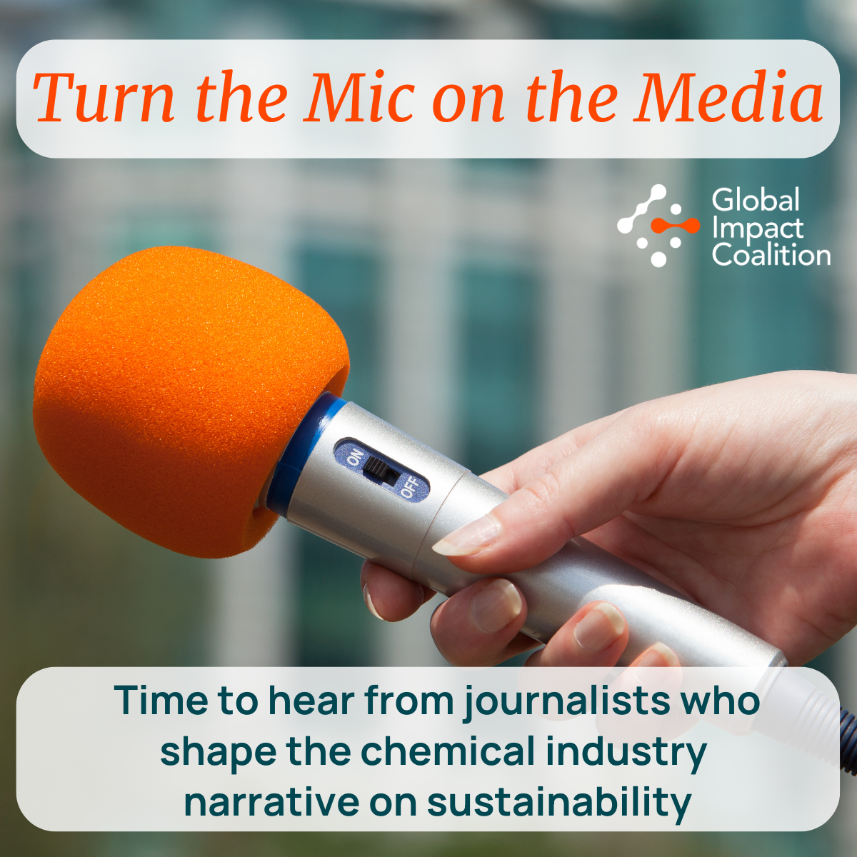 Let's Turn the Mic on the Media