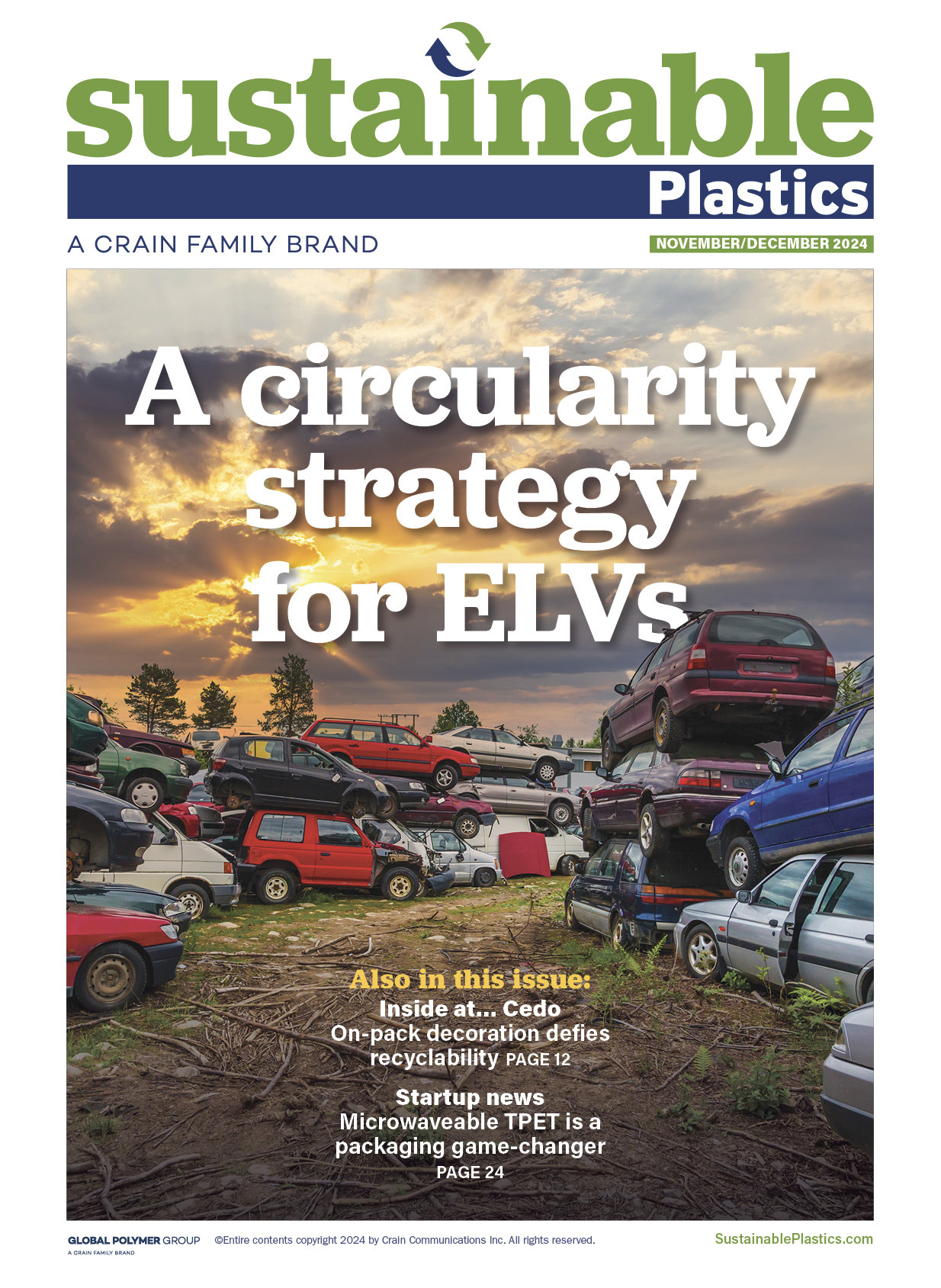Sustainable Plastics article: